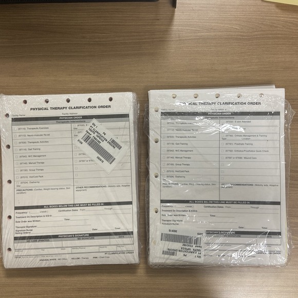 Briggs & Riley | Office | 2 Packs Of 0 Physical Therapy Clarification ...